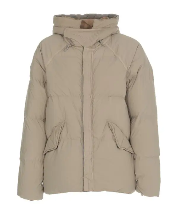 TEN C Hooded Long-sleeved Padded Jacket