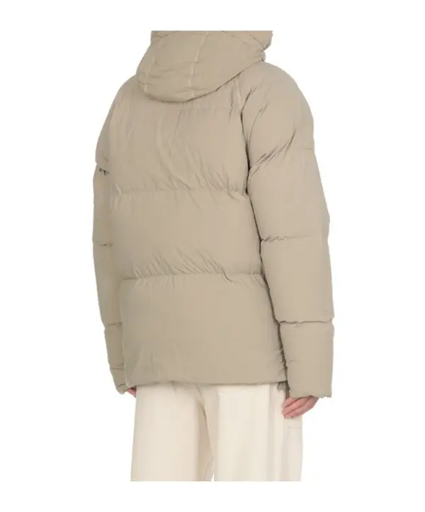 TEN C Hooded Long-sleeved Padded Jacket