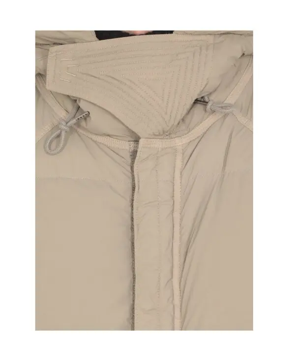 TEN C Hooded Long-sleeved Padded Jacket