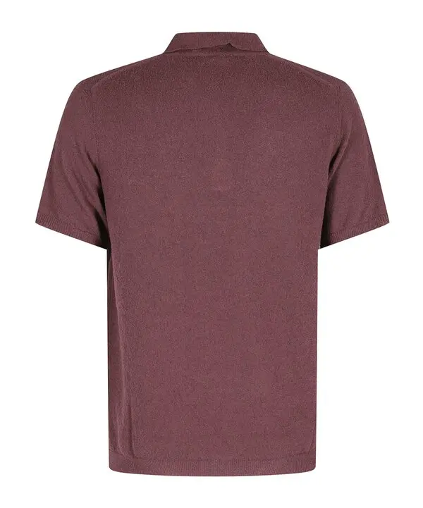 ROBERTO COLLINA Short-sleeved Polo Shirt