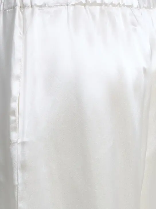 Fabiana Filippi Satin Wide-leg Pants