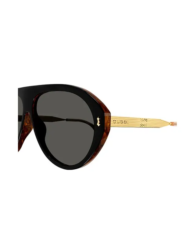 Gucci Aviator Frame Sunglasses