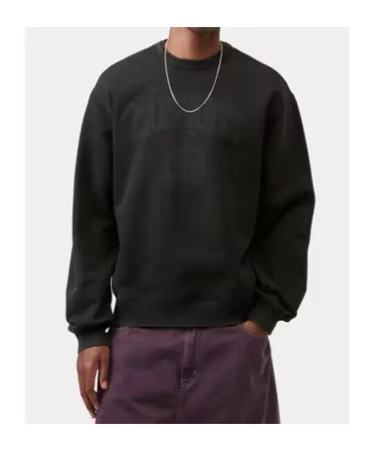 Carhartt Work In Progress Faded Pond Corps Sweatshirt - Black