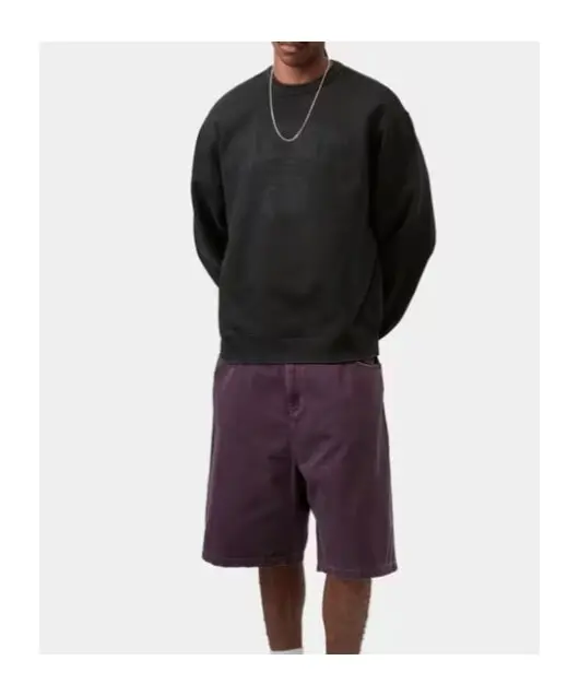 Carhartt Work In Progress Faded Pond Corps Sweatshirt - Black