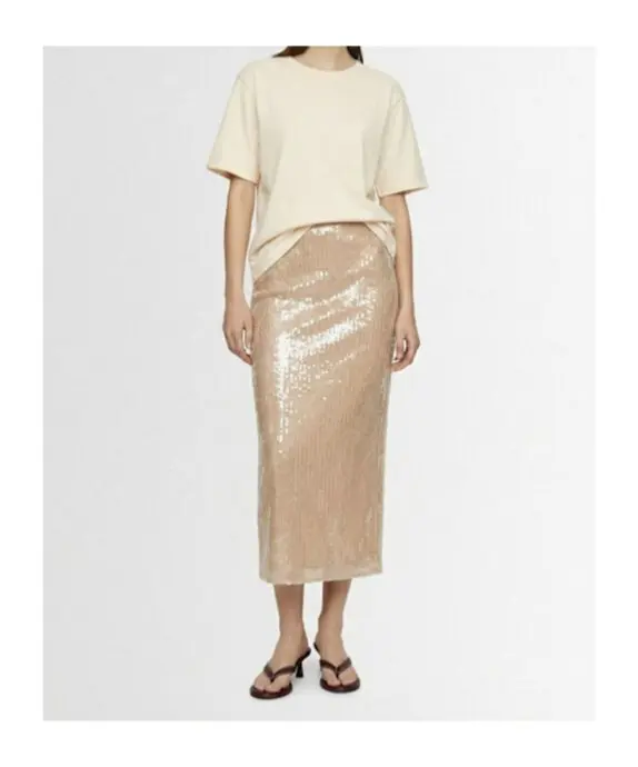 Fabiana Filippi Sequined Midi Skirt