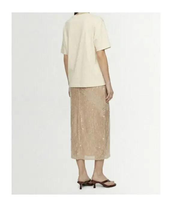 Fabiana Filippi Sequined Midi Skirt