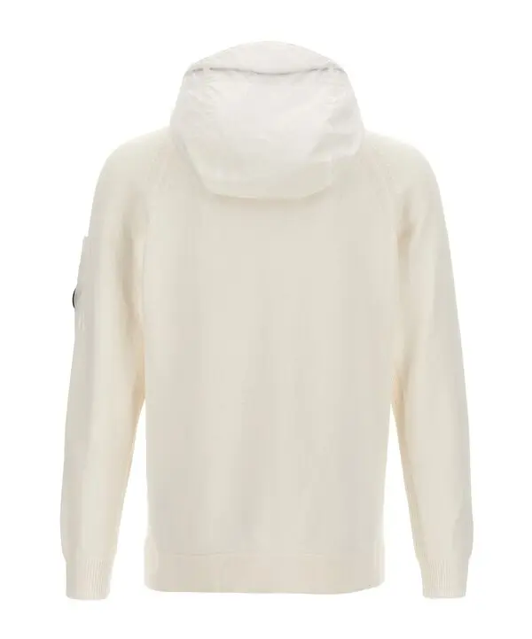 C.P. COMPANY Panelled Cotton Zip-up Hoodie
