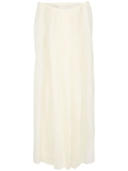 Christopher Esber Vapour Overlay Silk Organza Gown