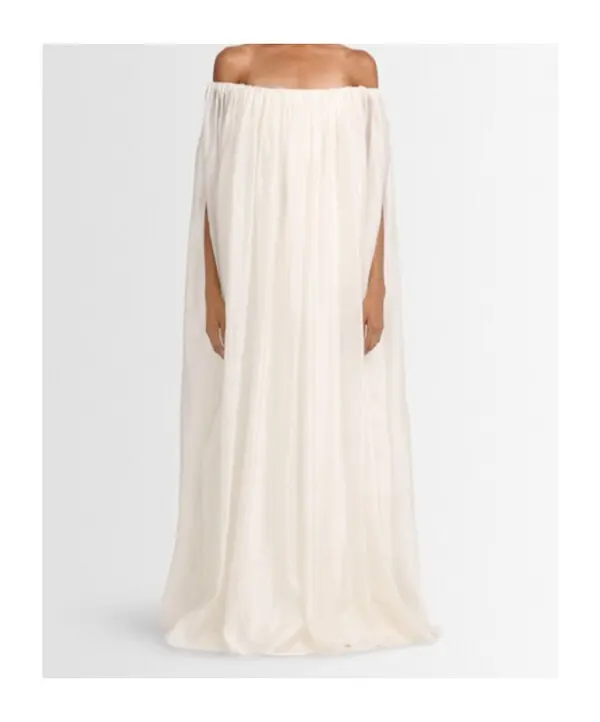 Christopher Esber Vapour Overlay Silk Organza Gown