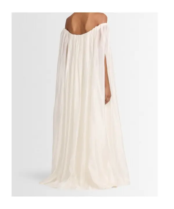 Christopher Esber Vapour Overlay Silk Organza Gown