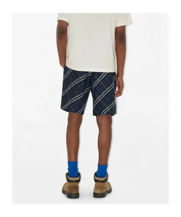 Burberry Check Pattern Knee-length Shorts