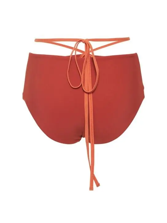 Christopher Esber Loop Tie High Rise Bikini Bottoms
