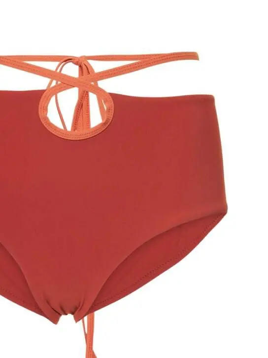 Christopher Esber Loop Tie High Rise Bikini Bottoms