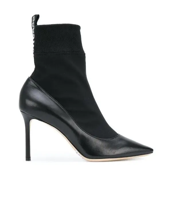 JIMMY CHOO Brandon 85 Logo Boots