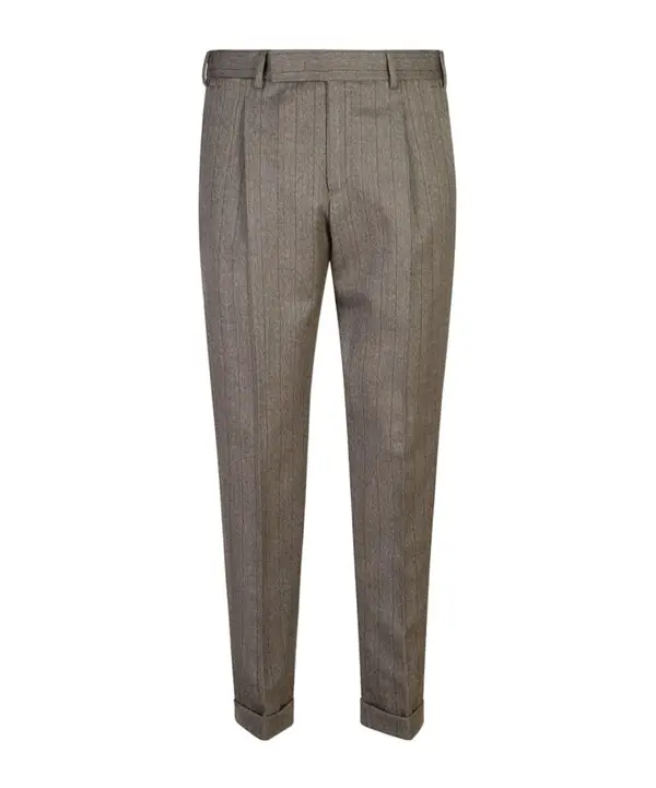 PT TORINO Striped Tailored Trousers