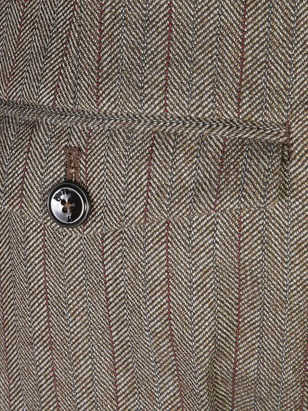 PT TORINO Striped Tailored Trousers