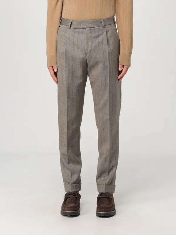 PT TORINO Striped Tailored Trousers