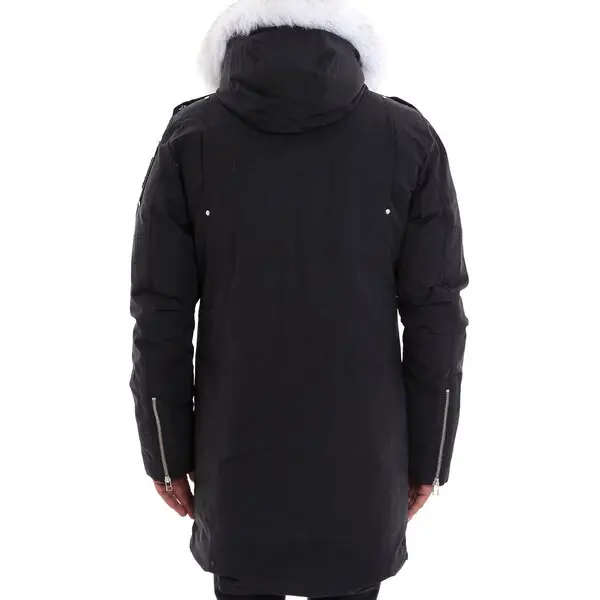 Moose Knuckles Down Parka With Fur-trimmed Hood