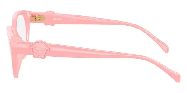 Versace Medusa Embellishment Cat-eye Glasses - Pink