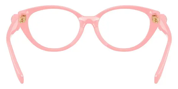 Versace Medusa Embellishment Cat-eye Glasses - Pink