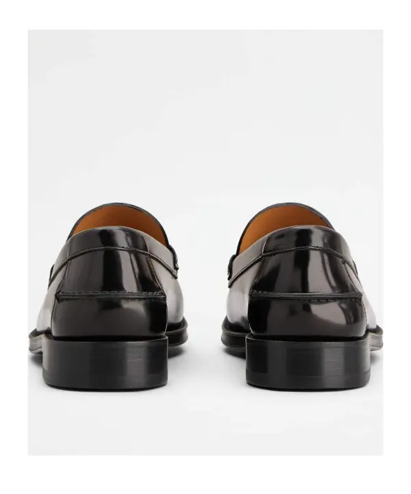 TOD'S Leather Loafers - Black