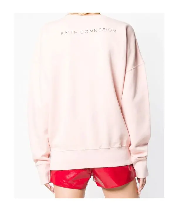 Faith Connexion X Disney Printed Round Neck Long Sleeve Sweater