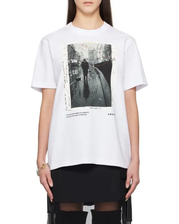 Sacai James Dean Crewneck T-shirt