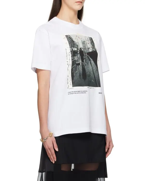Sacai James Dean Crewneck T-shirt