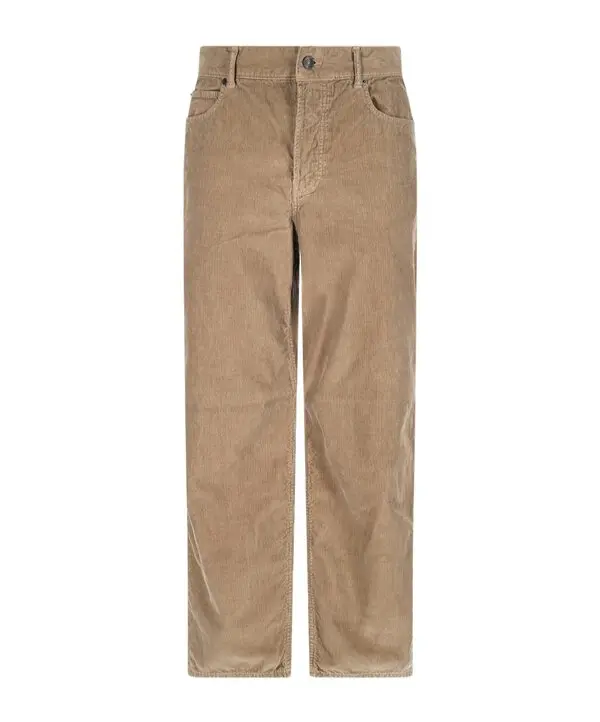 THE ROW Rossen Corduroy Chino Trousers - Brown