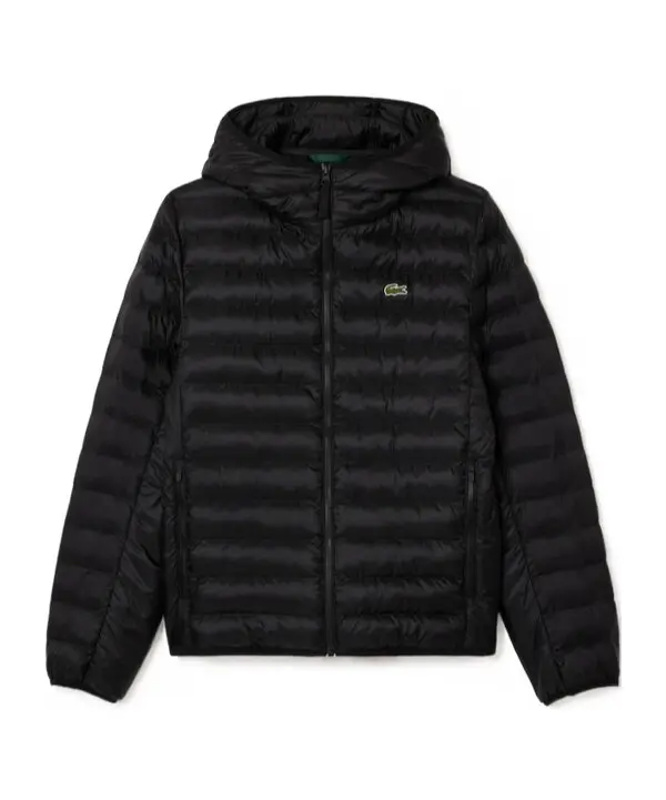 Lacoste Water-repellent Padded Hooded Jacket