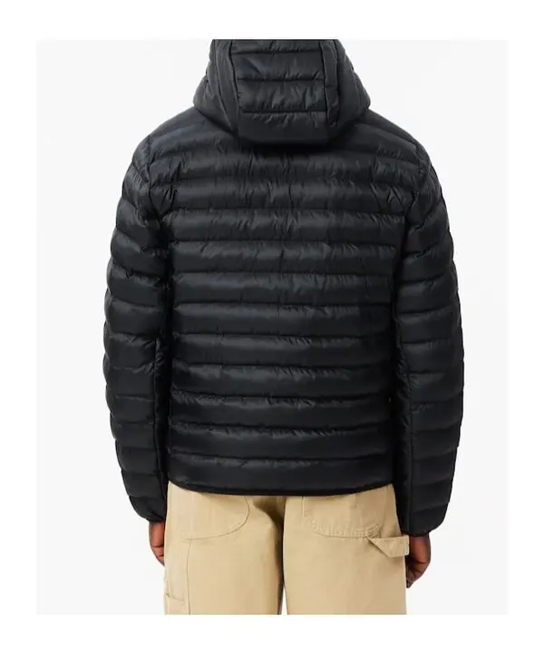 Lacoste Water-repellent Padded Hooded Jacket