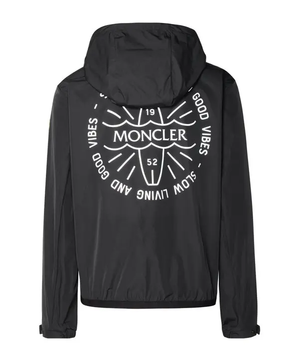 Moncler Hooded Zip-up Jacket