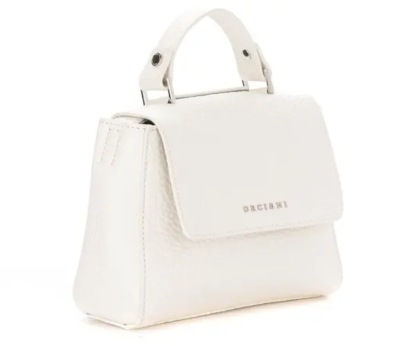 ORTIGNI Small Boxy Logo Shoulder Bag
