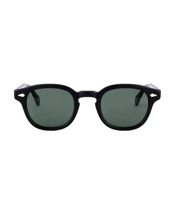 MOSCOT Lemtosh Square Frame Sunglasses - Green