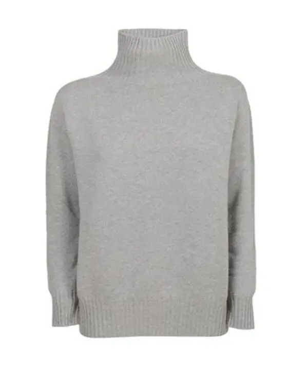 Max Mara Ribbed Turtleneck Pullover