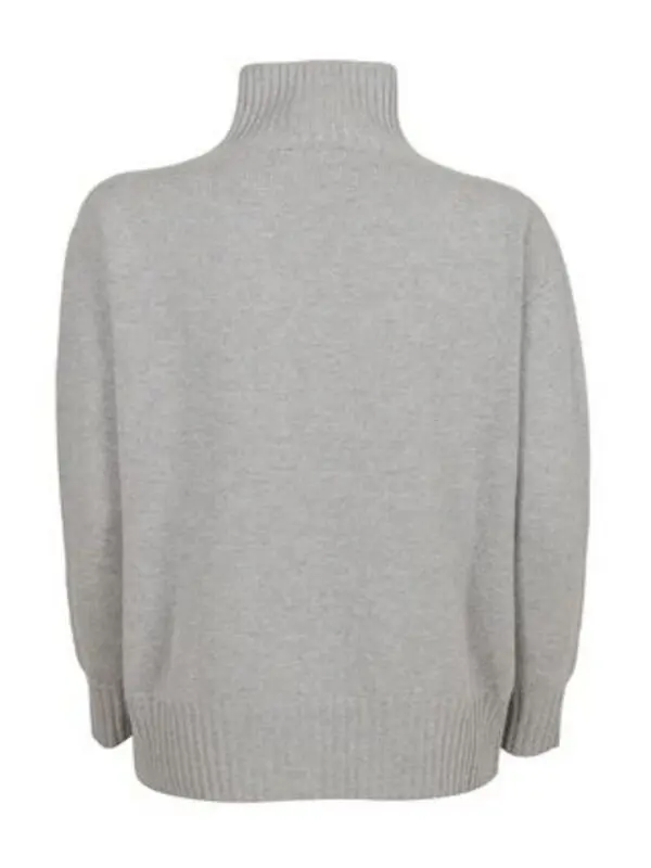 Max Mara Ribbed Turtleneck Pullover