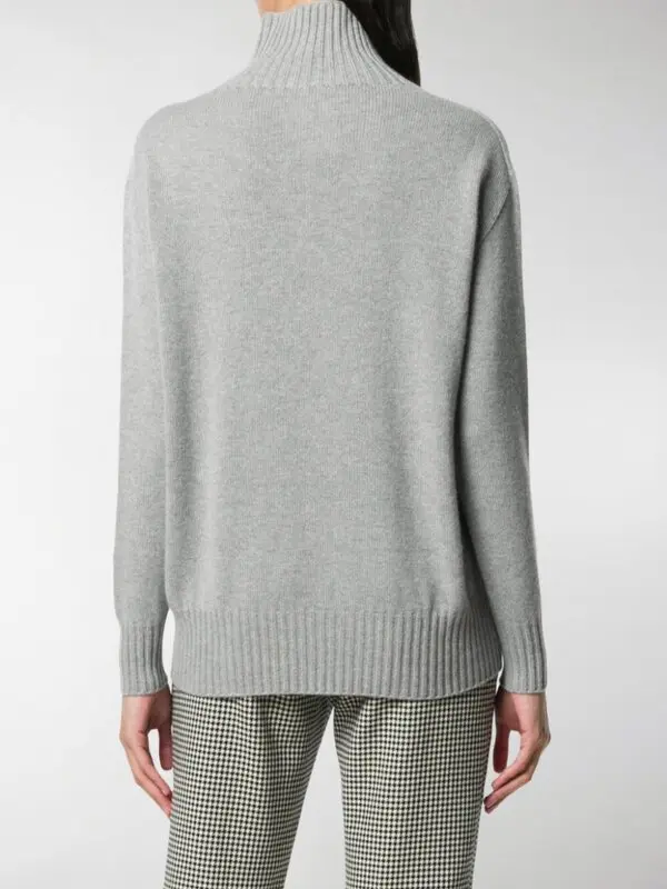 Max Mara Ribbed Turtleneck Pullover