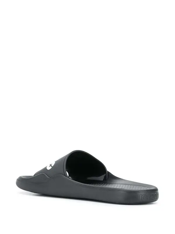 Kenzo Logo Embossed Slip-on Sandals