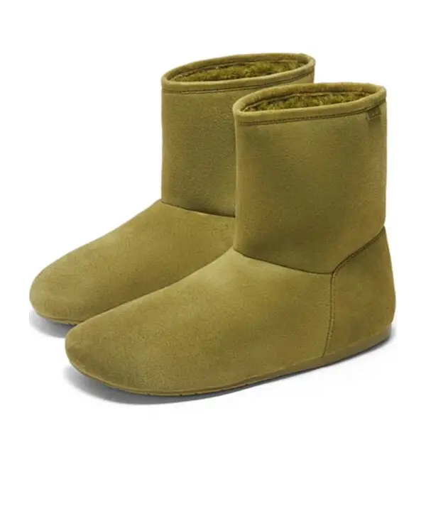 Loewe Suede And Shearling Lago Boots