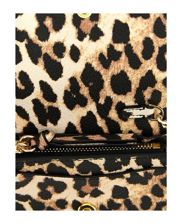 GANNI Card Holder With Butterfly Logo Keychain