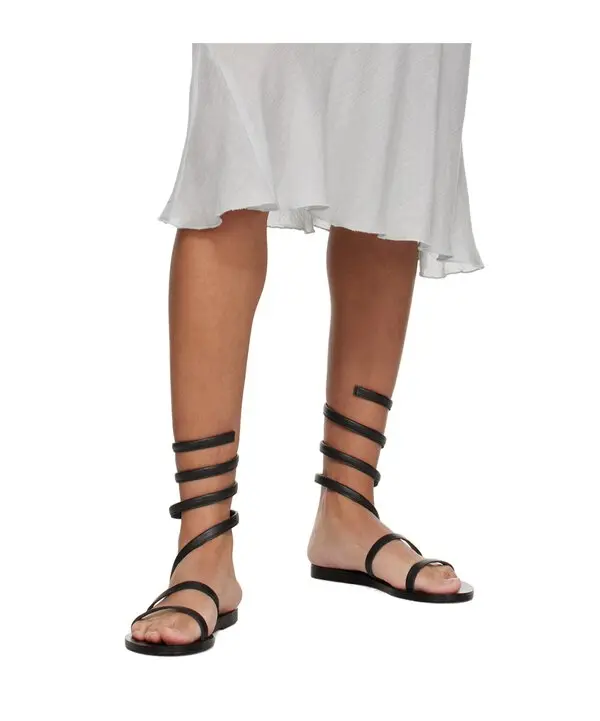 ANCIENT GREEK SANDALS Ofis Gladiator Flat Sandals