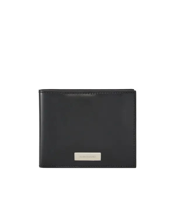 FERRAGAMO Double-folded Wallet - Black