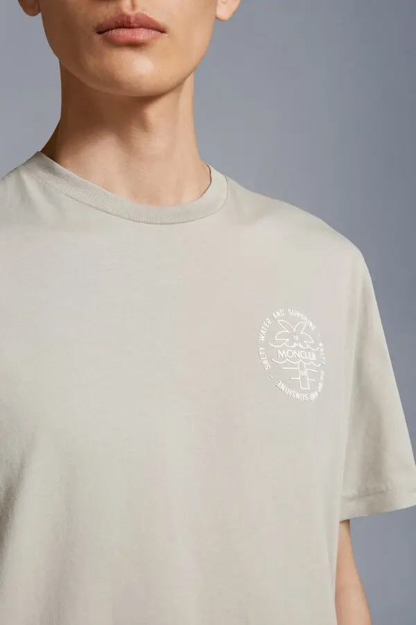 Moncler Surf Motif T-shirt