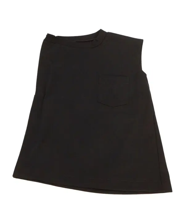 Sacai Asymmetric Cotton Tank Top