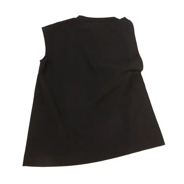 Sacai Asymmetric Cotton Tank Top
