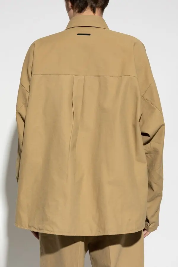 Fear Of God Logo-embroidered Shirt Jacket