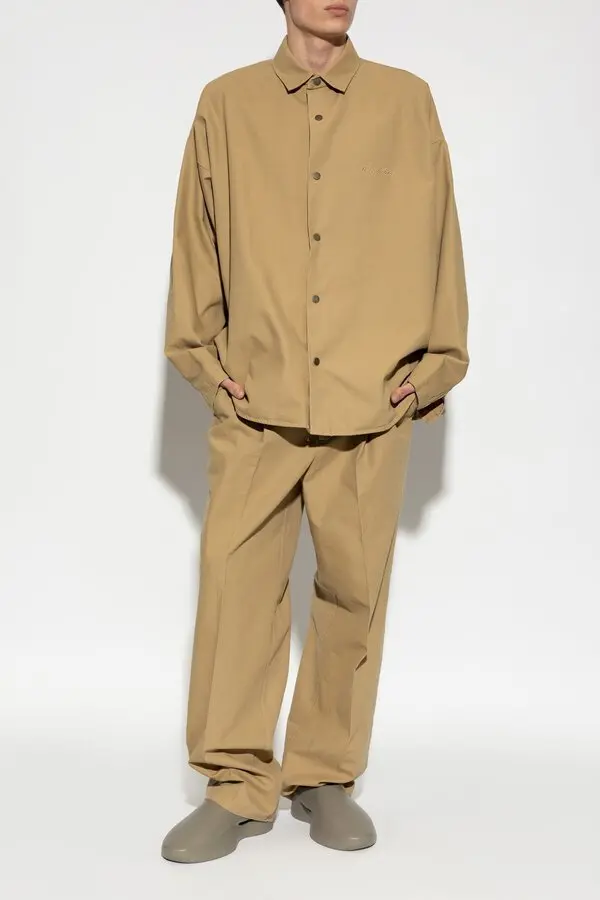 Fear Of God Logo-embroidered Shirt Jacket
