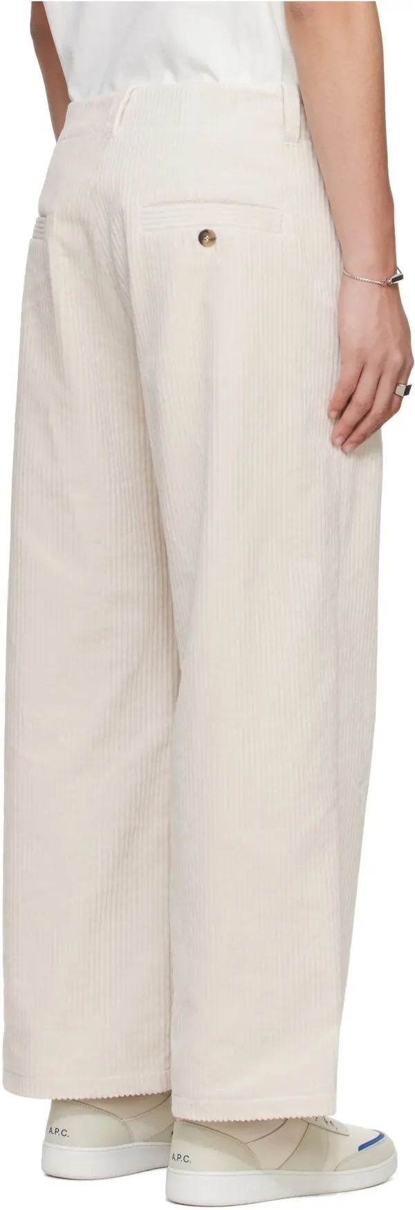 A.p.c. Stretch Cotton Corduroy Trousers