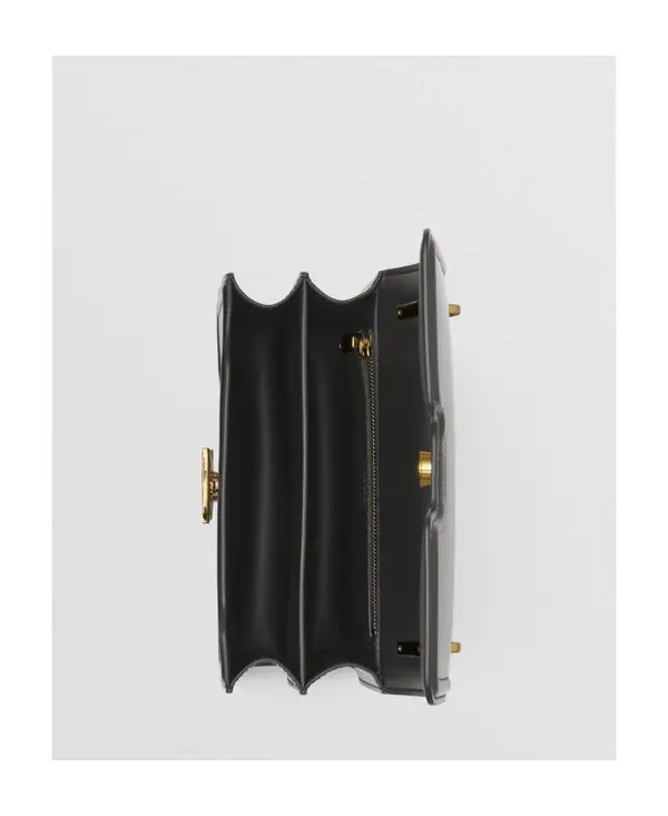 Burberry Small Tb Leather Bag With Metal Chain Strap