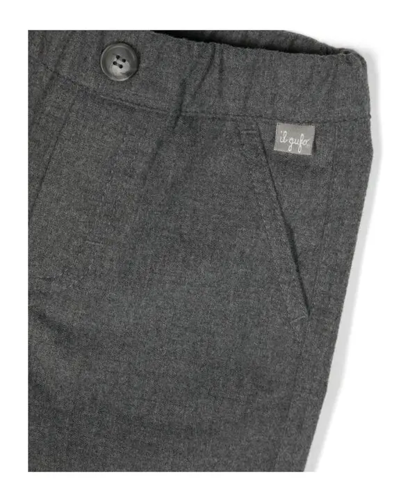 IL GUFO Elastic Waist Casual Pants